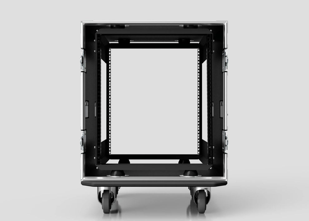 16U Suspended Shock Mounted Rack Case - Nomad